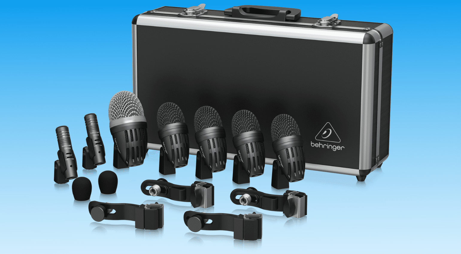Kit Behringer BC1500, microfonare la batteria in modo economico