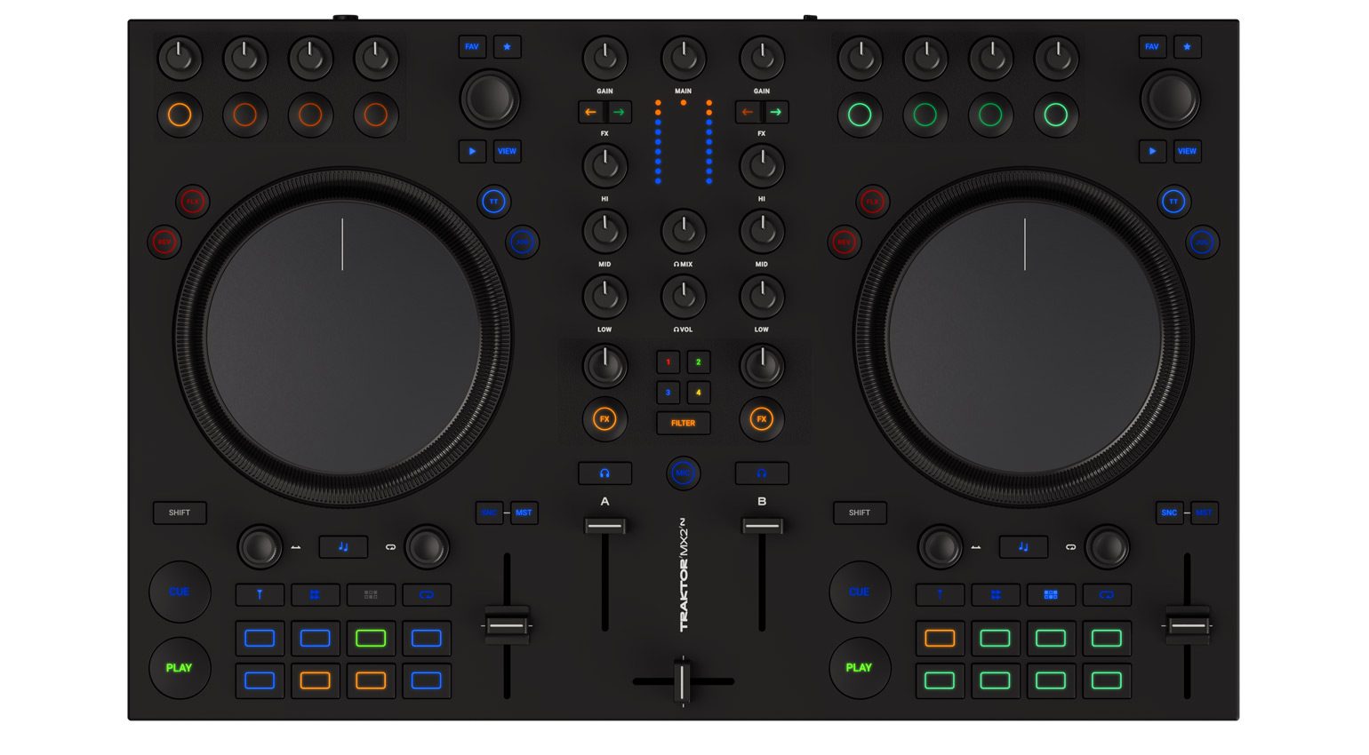 Native Instruments Traktor MX2: controller che si illumina