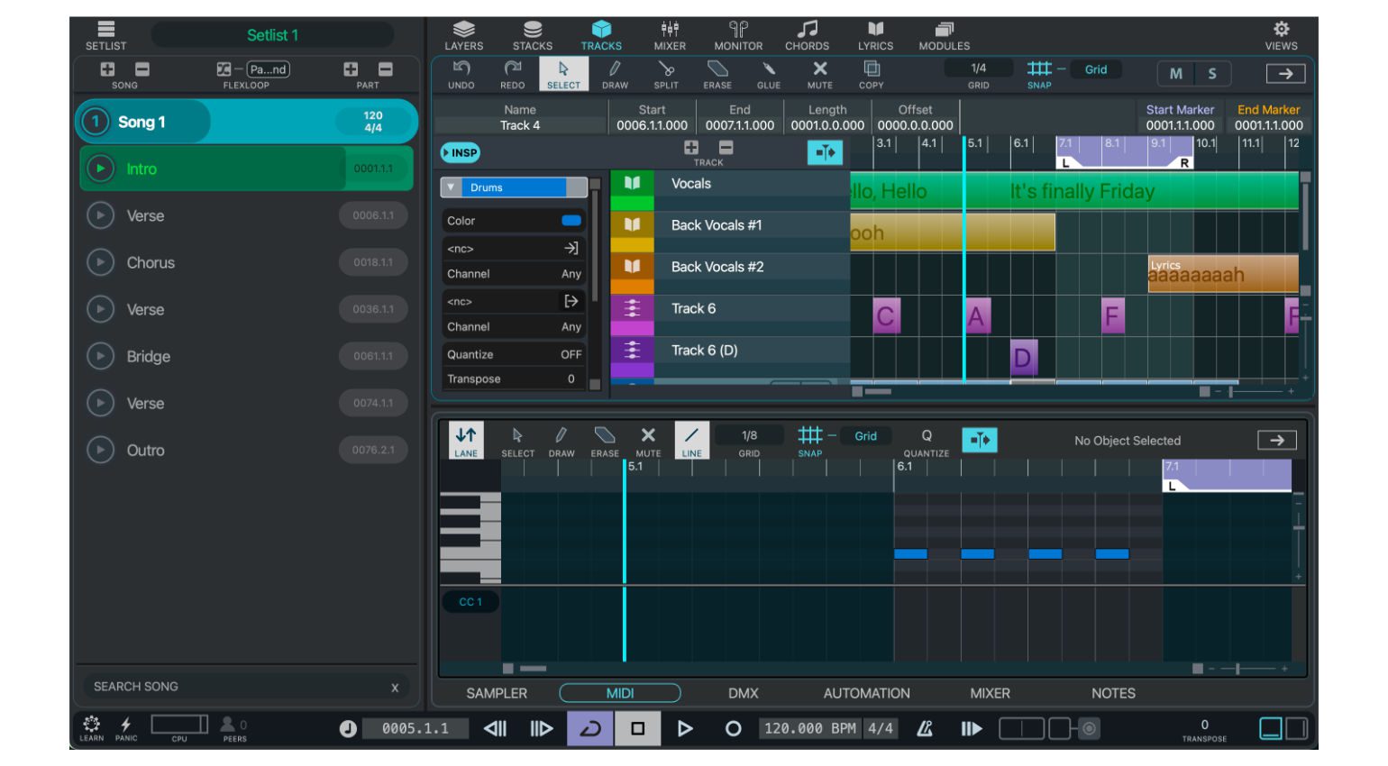Steinberg VST Live 3: synth, streaming e luci per il live