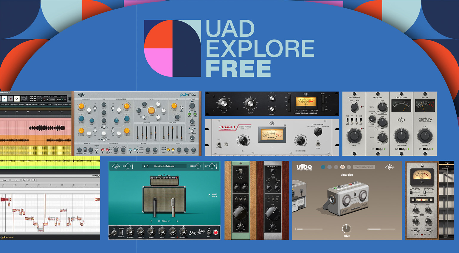 UAD Explorer FREE: plugin gratis da Universal Audio